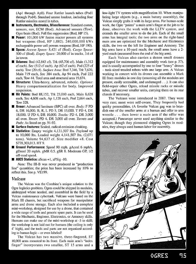 Ogre Cybertank | SpaceBattles