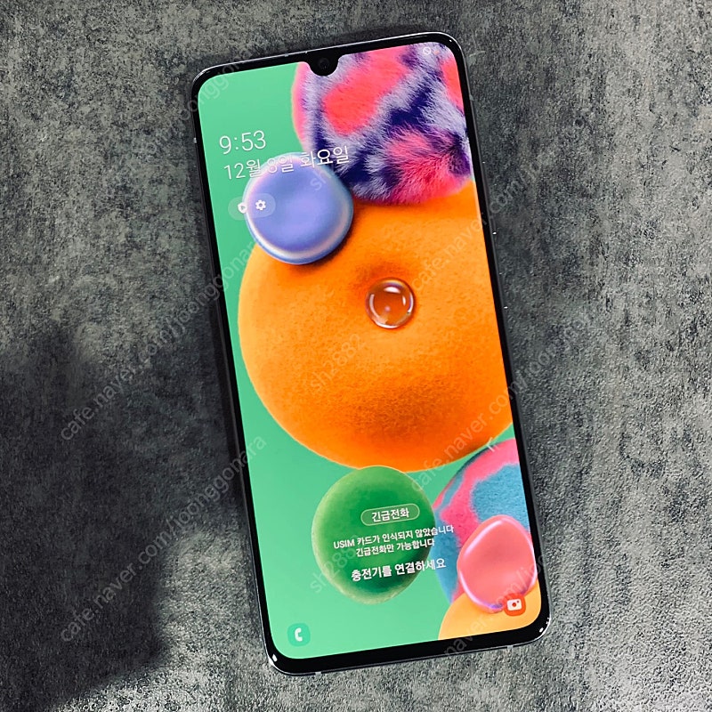 갤럭시A90 화이트 128기가 무기스무찍힘S급 20년1... | 스마트폰 | 중고나라