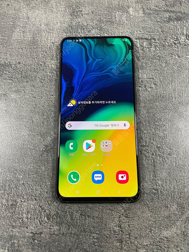 (SKT)갤럭시A80 128G 블랙 20년 1월개통 뒷... | 스마트폰 | 중고나라