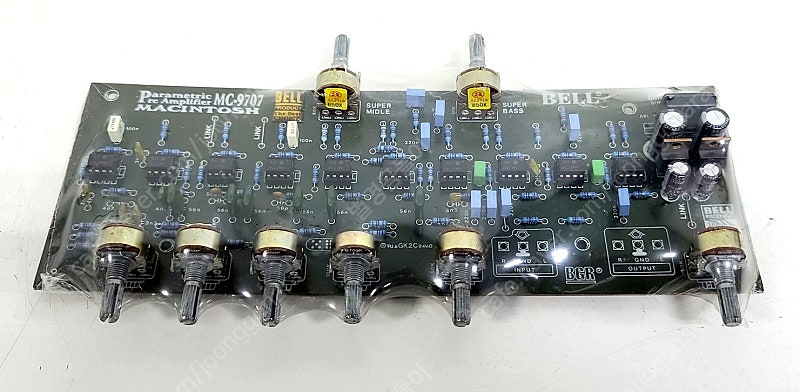 kit tone control parametric bell machintosh mc 9707 | 오디오/홈시어터 | 중고나라
