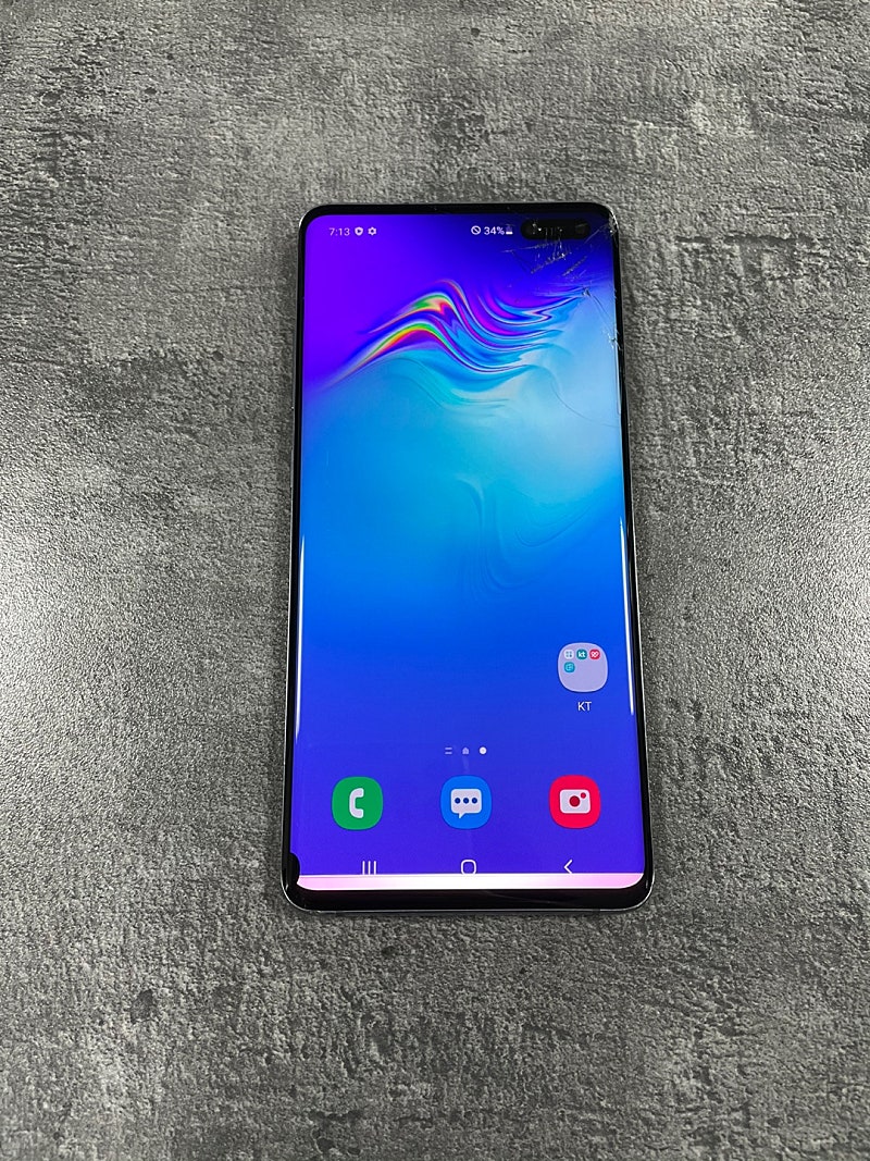 갤럭시S105G 256G 블랙 액정파손 기능정상 14만... | 스마트폰 | 중고나라