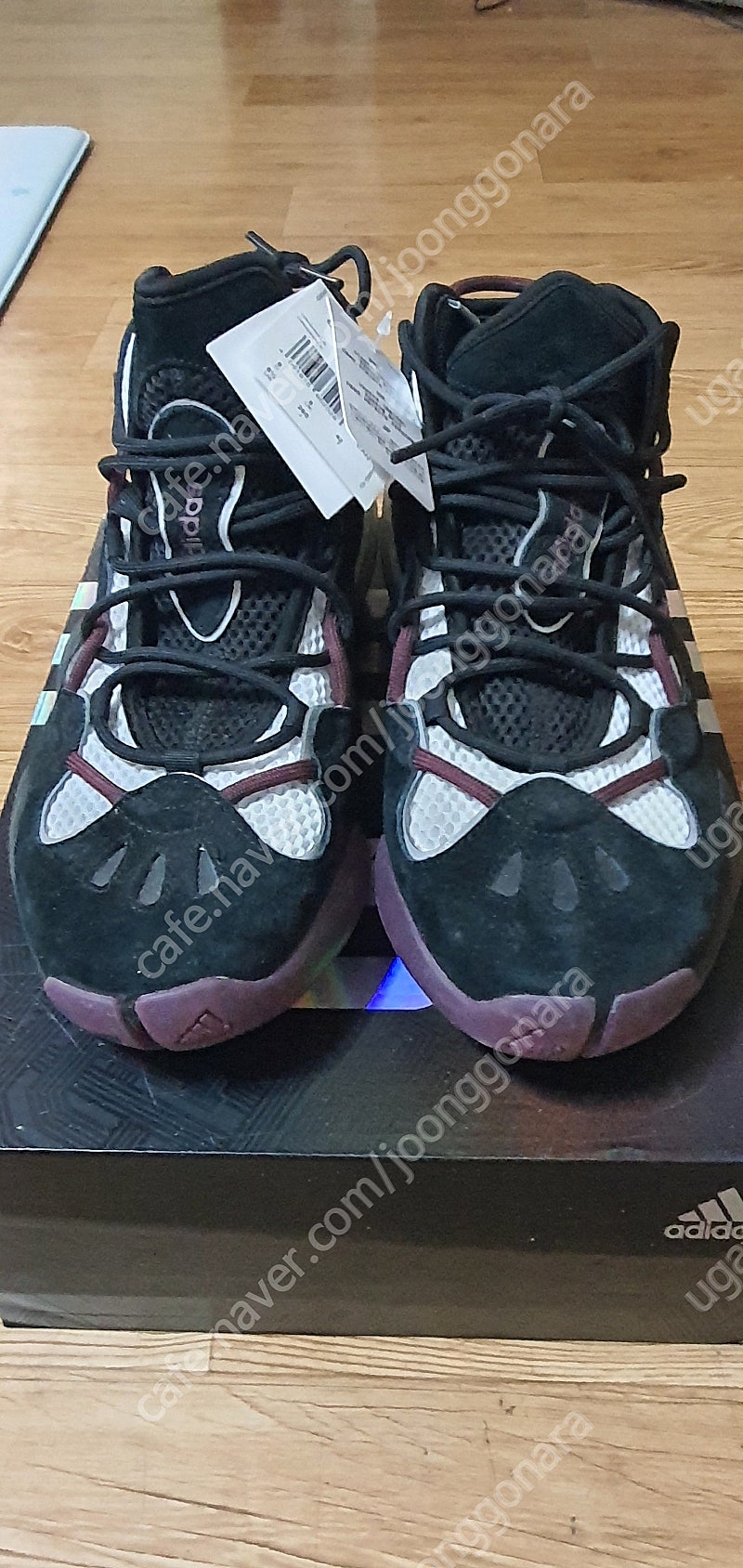 아디다스 농구화 크레이지 BYW III 265mm 새신... | 남성신발 | 중고나라