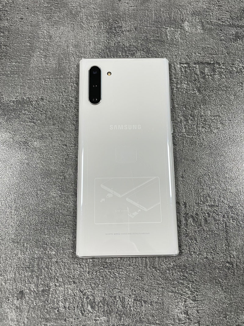 (SKT) 갤럭시노트10 256G 화이트 20년 개통 S급 42만원 판매합니다 | 스마트폰 | 중고나라